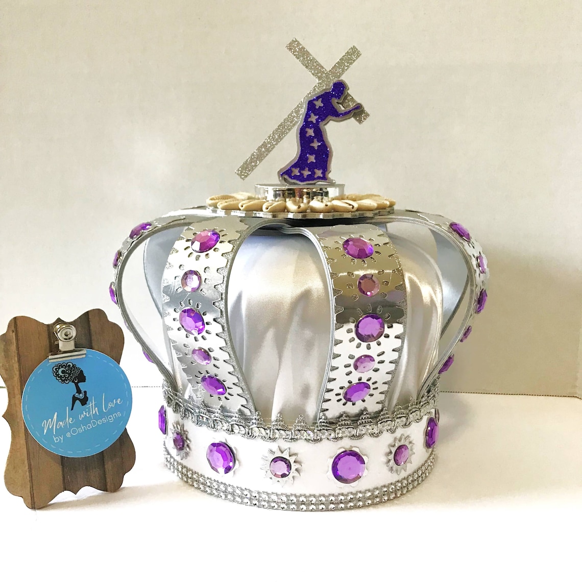 Obatala Obamoro Crown Corona Obatala Tools Santeria Orishas - Etsy