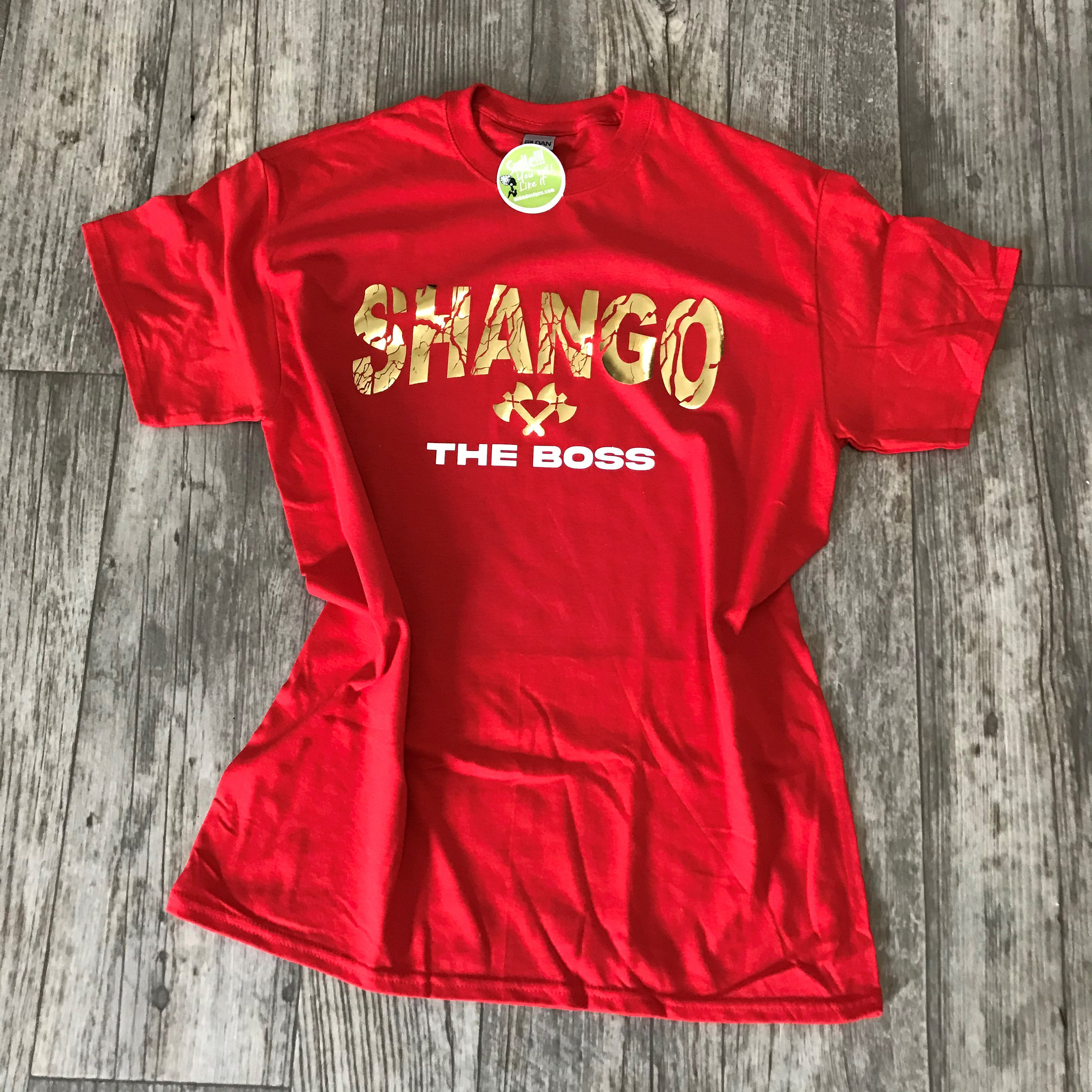 Shango Short Sleeve Men T-shirt 100% Cotton Santeria Yoruba - Etsy