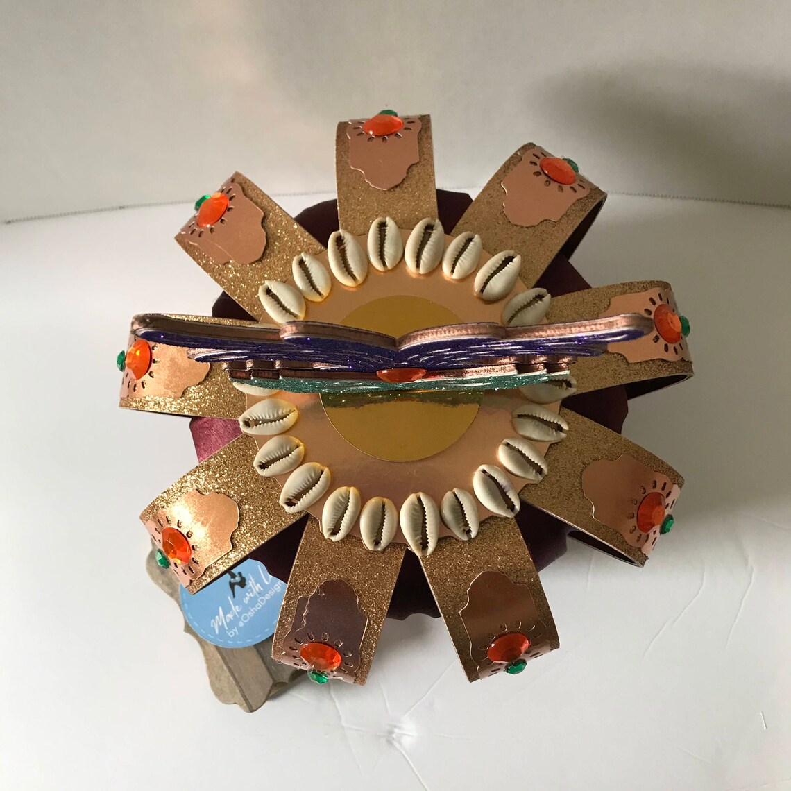 Oya Crown Corona Oya Yanza Santeria Orishas Afrocuban Religion - Etsy