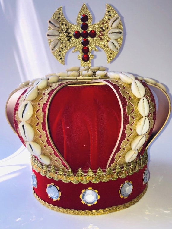 Shango Crown Corona Shango Tools Santeria Orishas Afrocuban | Etsy