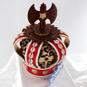 Shango Crown Corona Shango Tools Santeria Orishas Afrocuban Religion - Etsy