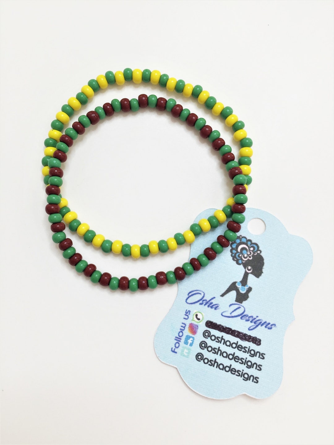 Orula Orunmila Stretch Bracelet Ildes De Santo Iyawo Lucumi Santeria ...