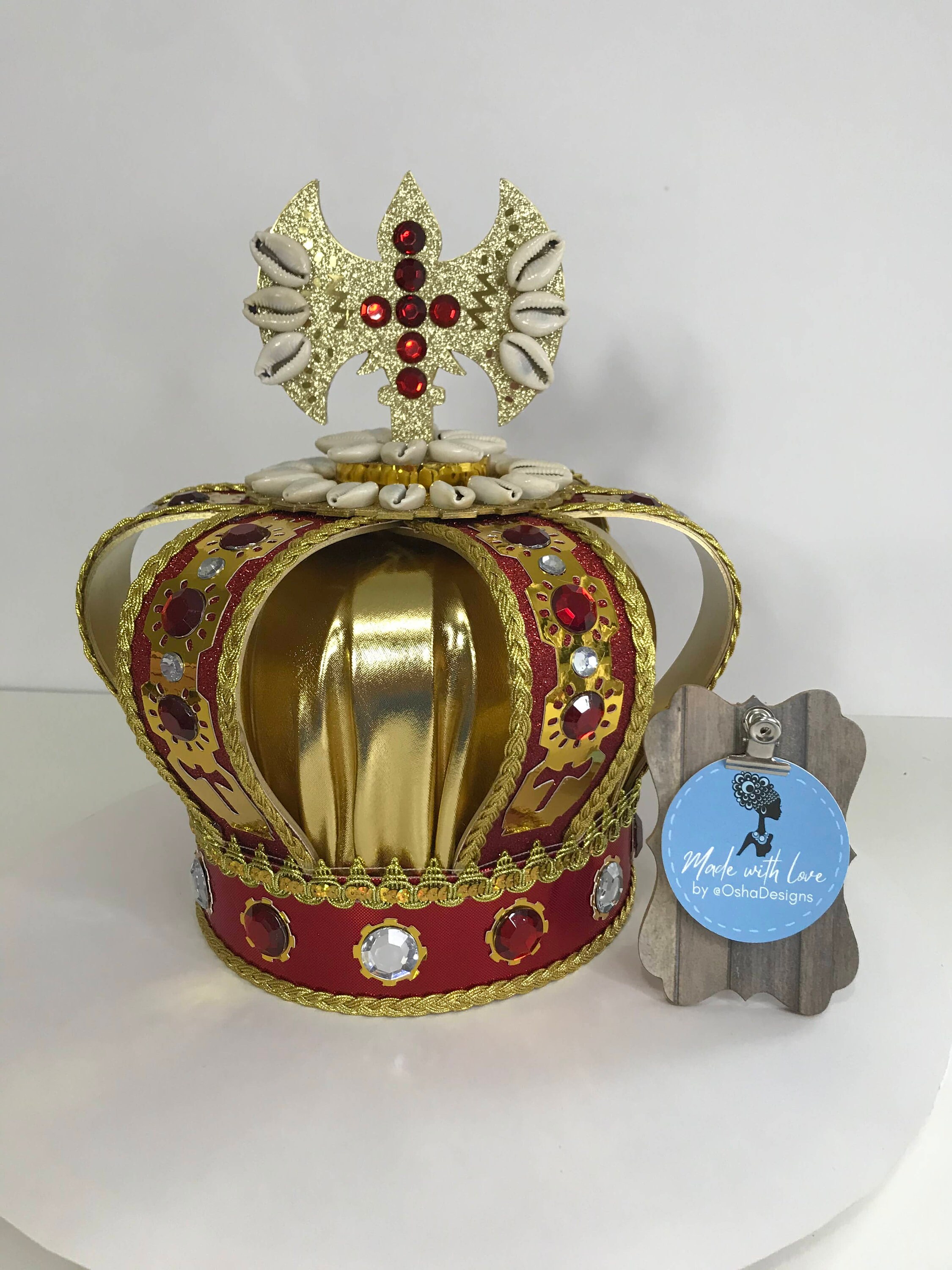 Shango Crown Corona Shango Tools Santeria Orishas Afrocuban - Etsy