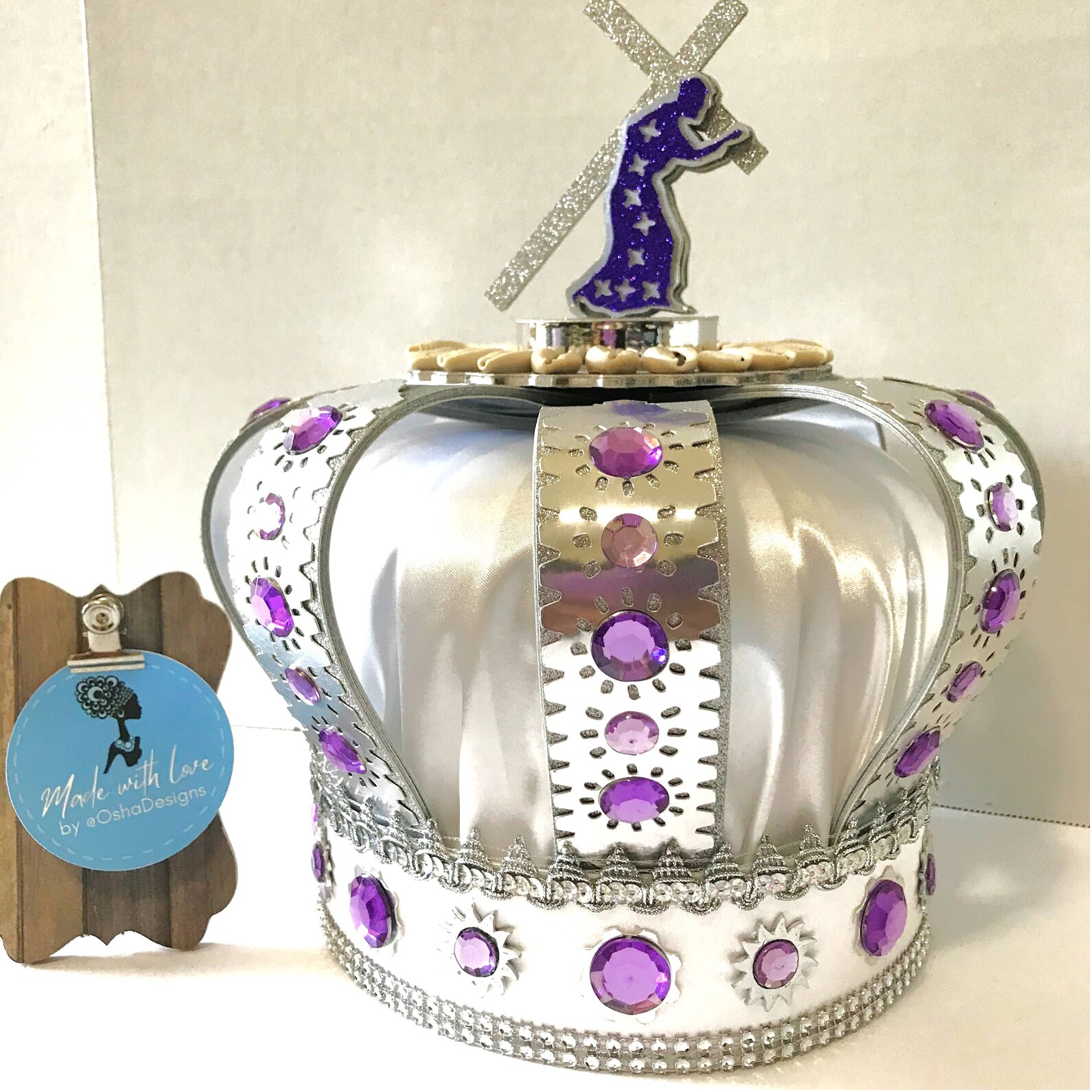 Obatala Obamoro Crown Corona Obatala Tools Santeria Orishas - Etsy