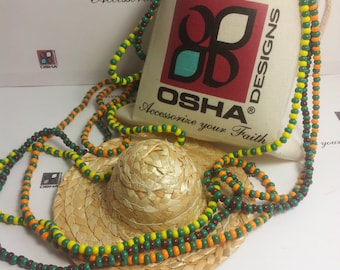 Collar de Orula Orunmila Collares de Santo Ifa Babalawos | Etsy México