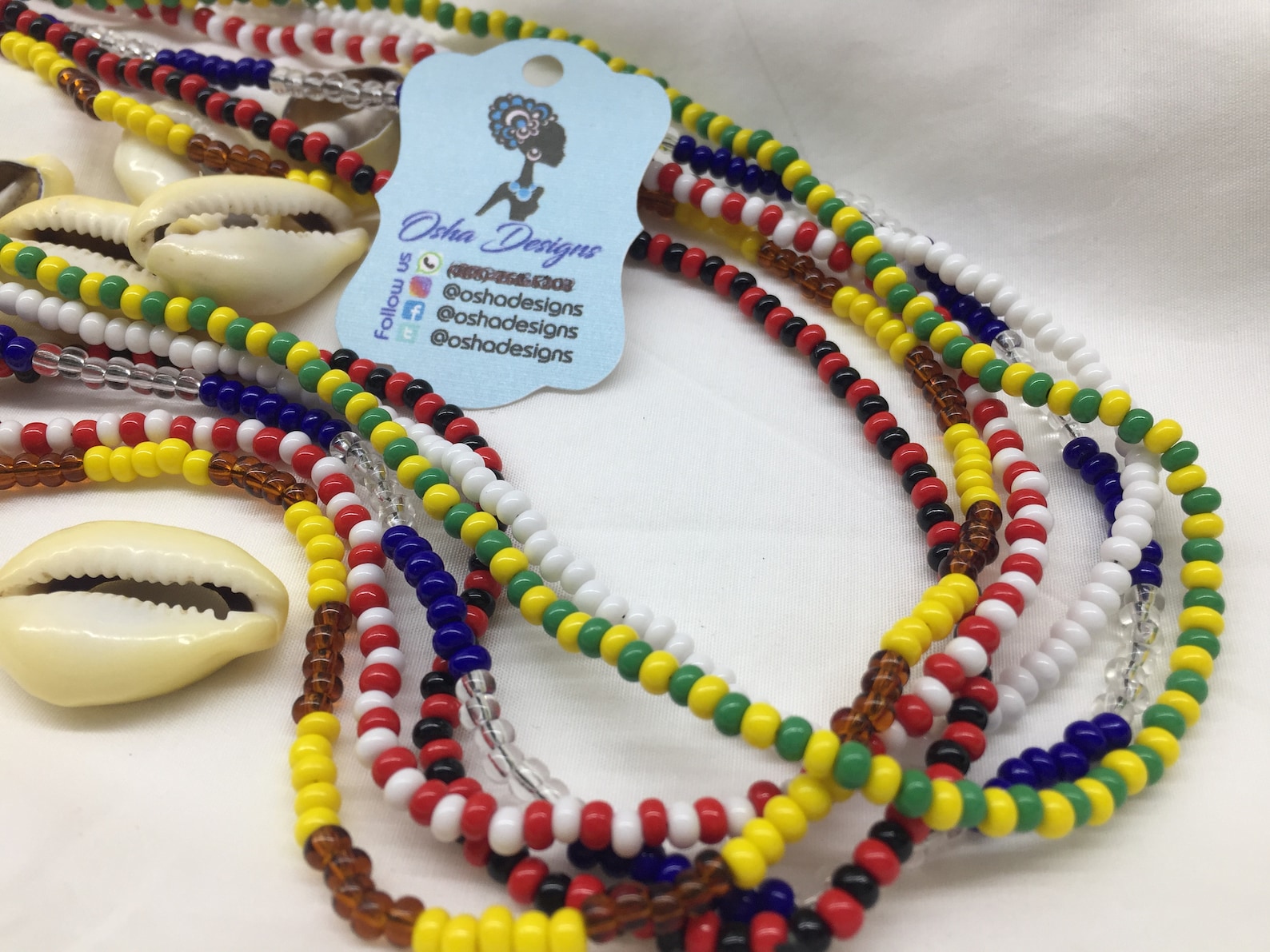 Collares Santeria Set 6 Piezas Orula Obatala Elegua Shango | Etsy España