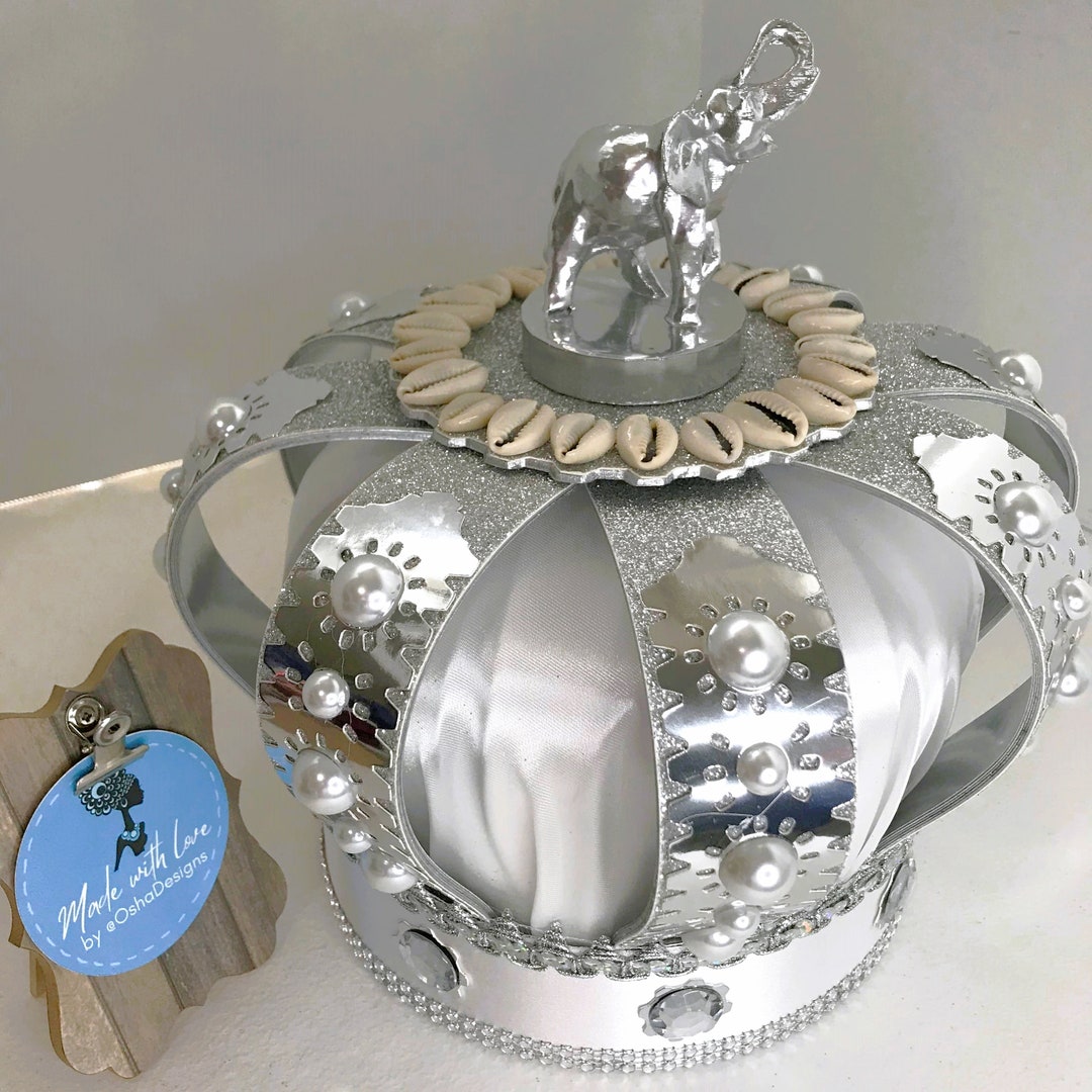 Obatala Oshanla Crown With Elephant Corona Obatala Tools Santeria ...