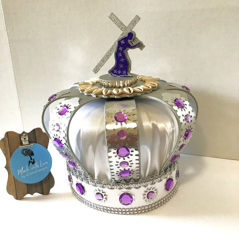 Obatala Obamoro Crown Corona Obatala Tools Santeria Orishas - Etsy
