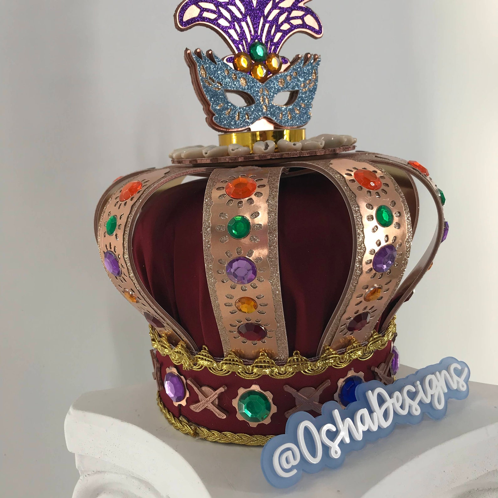 Oya Crown Corona Oya Yanza Santeria Orishas Afrocuban Religion - Etsy