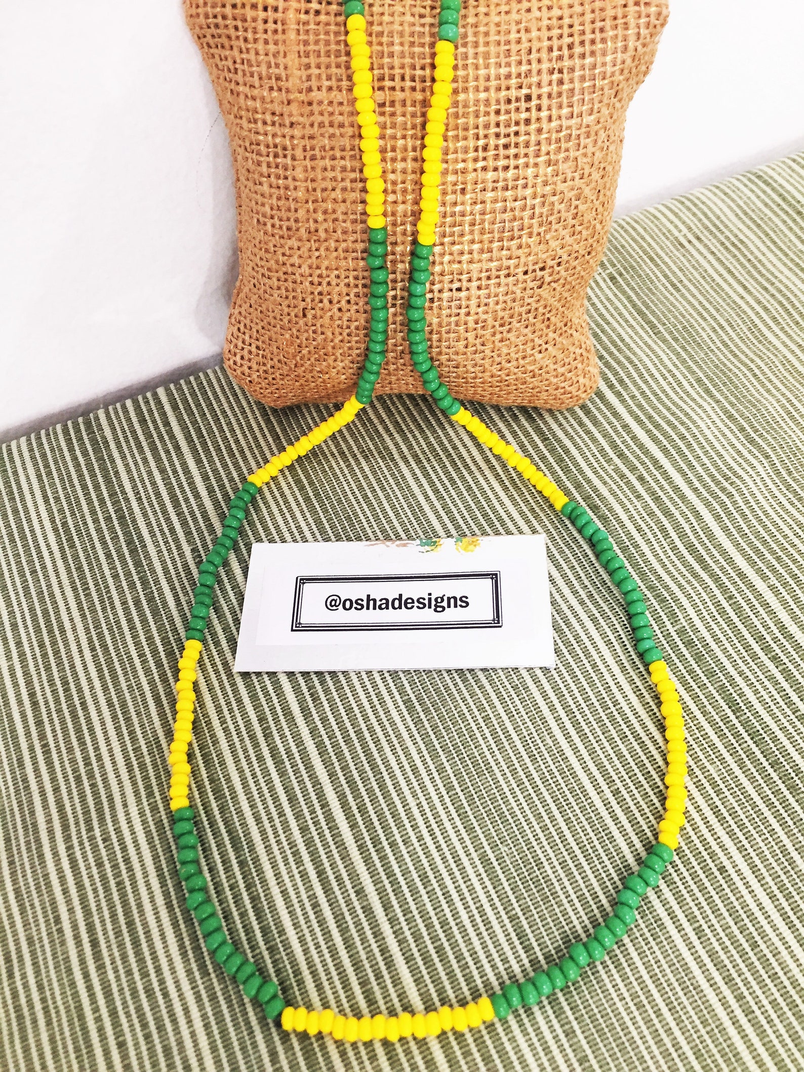 Collar de Orula Orunmila Collares de Santo Ifa Babalawos | Etsy México