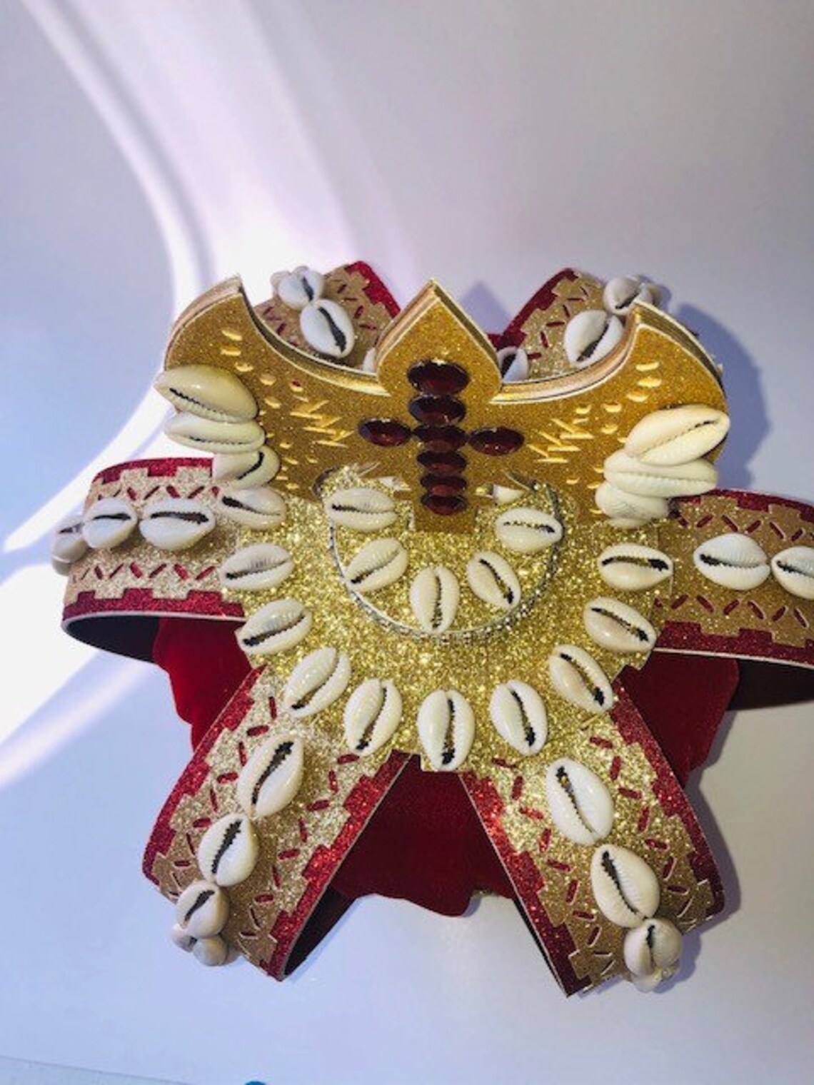 Shango Crown Corona Shango Tools Santeria Orishas Afrocuban | Etsy