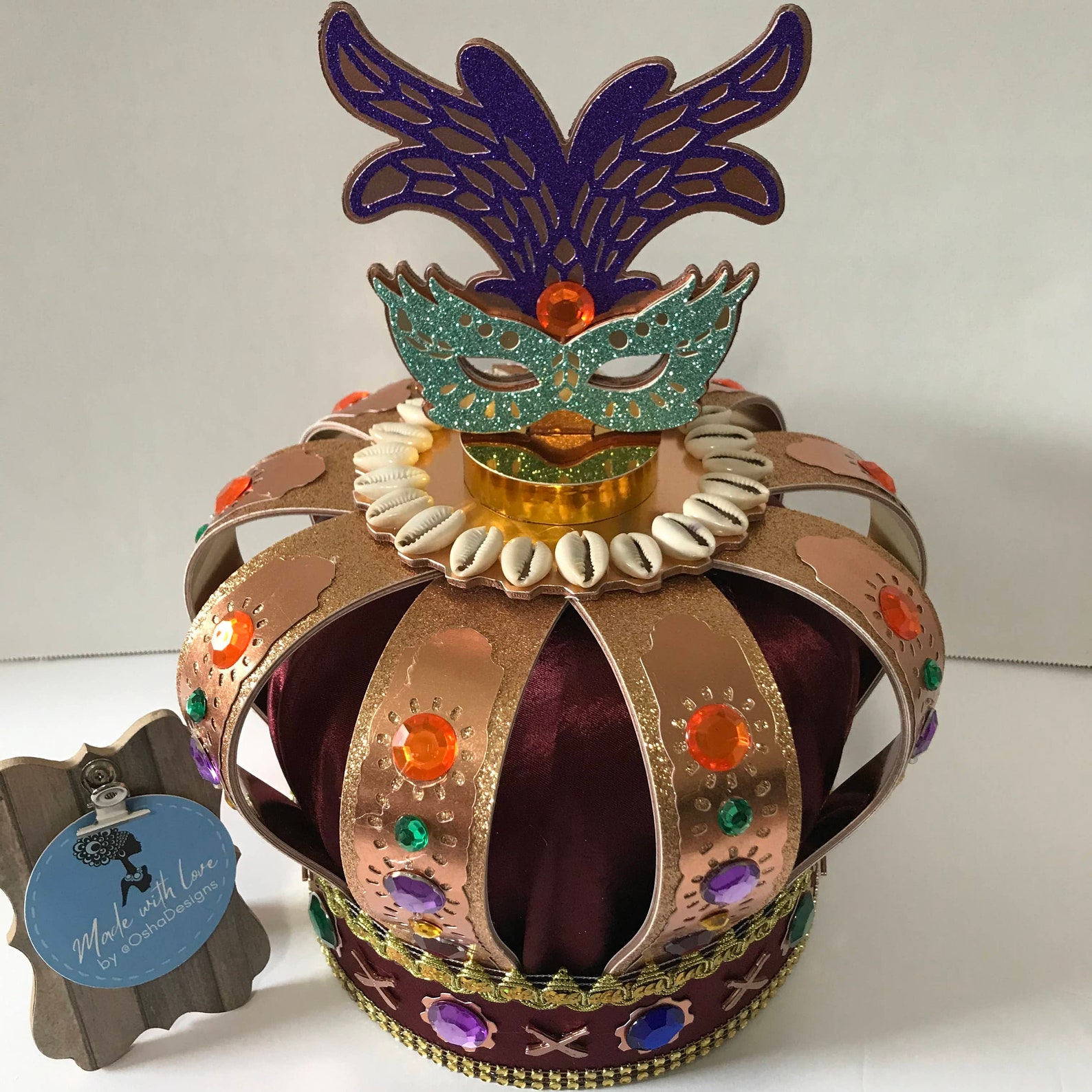 Oya Crown Corona Oya Yanza Santeria Orishas Afrocuban Religion - Etsy