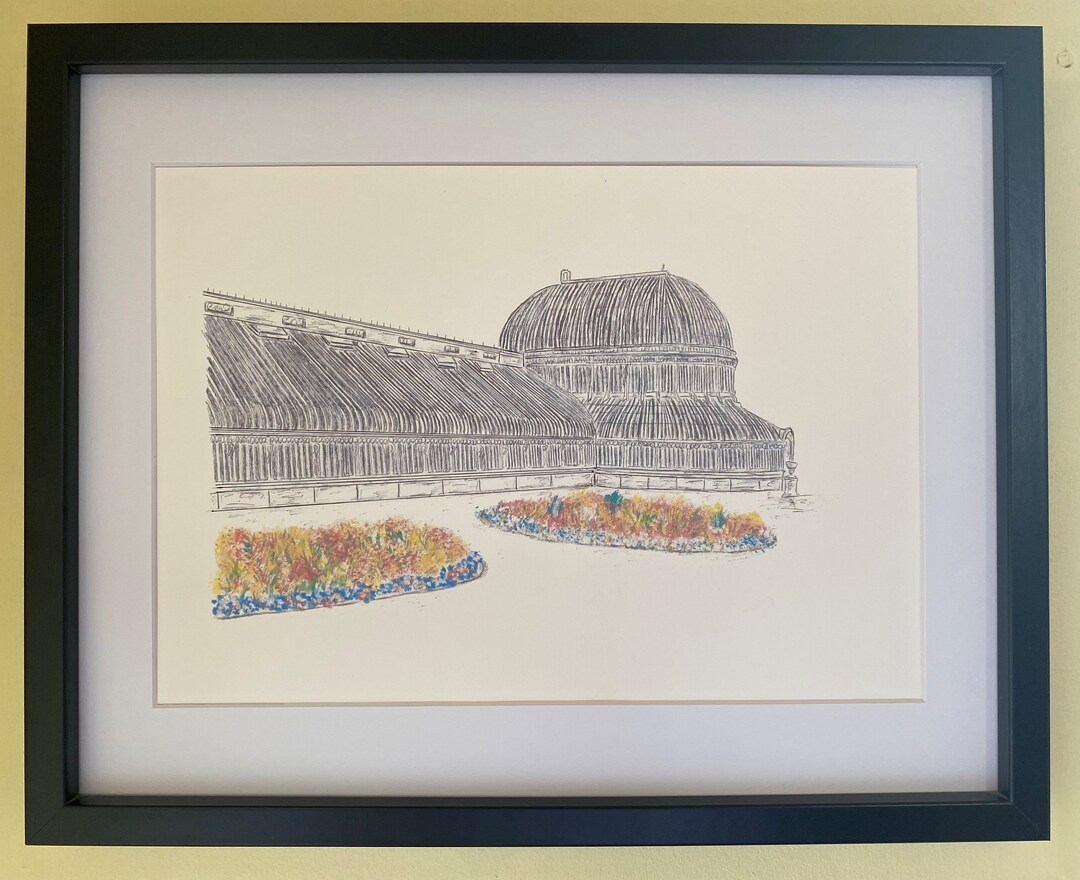 The Botanic Gardens Belfast Print - Etsy