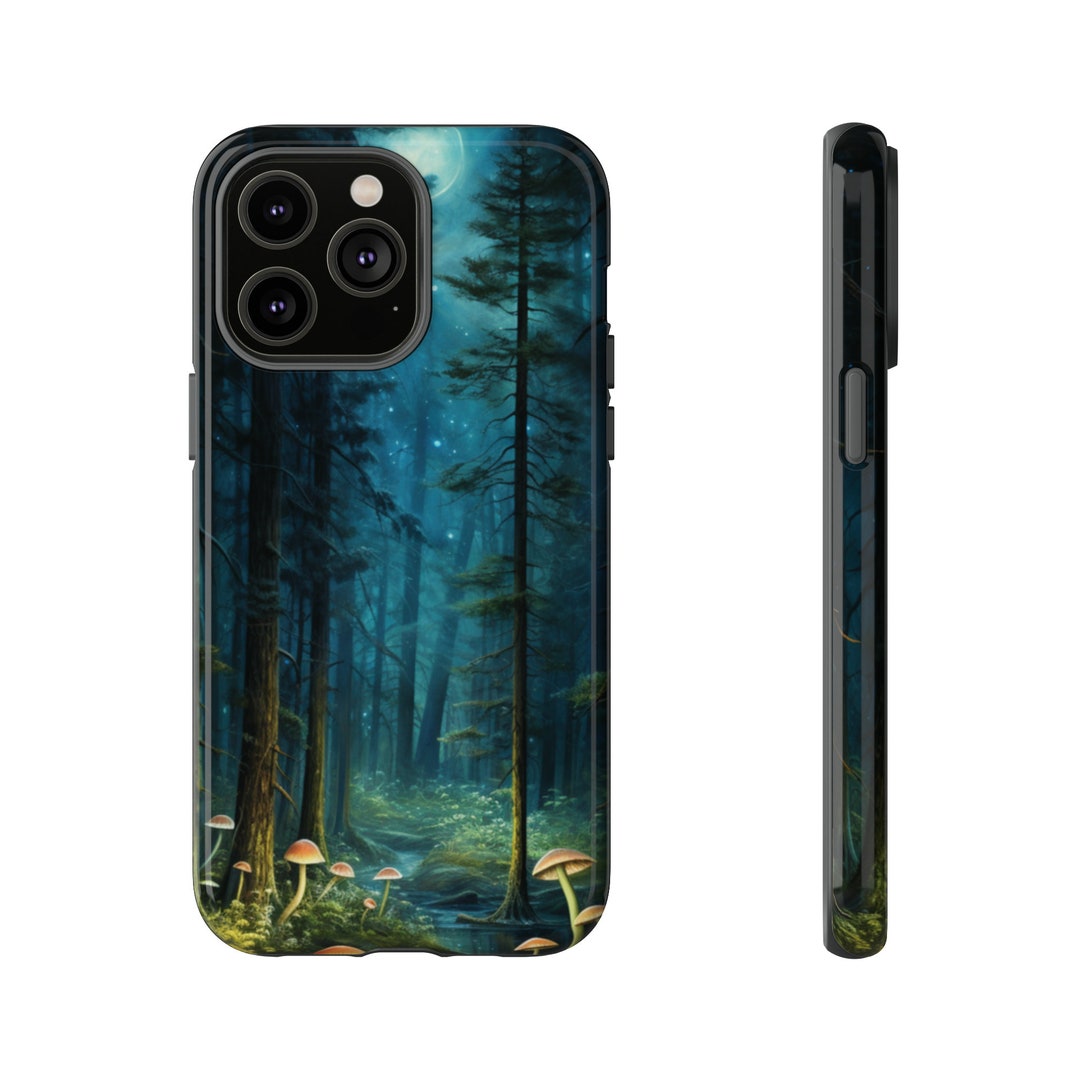 Moonlit Forest Cell Phone Case Whimsical Phone Case iPhone Case Android ...