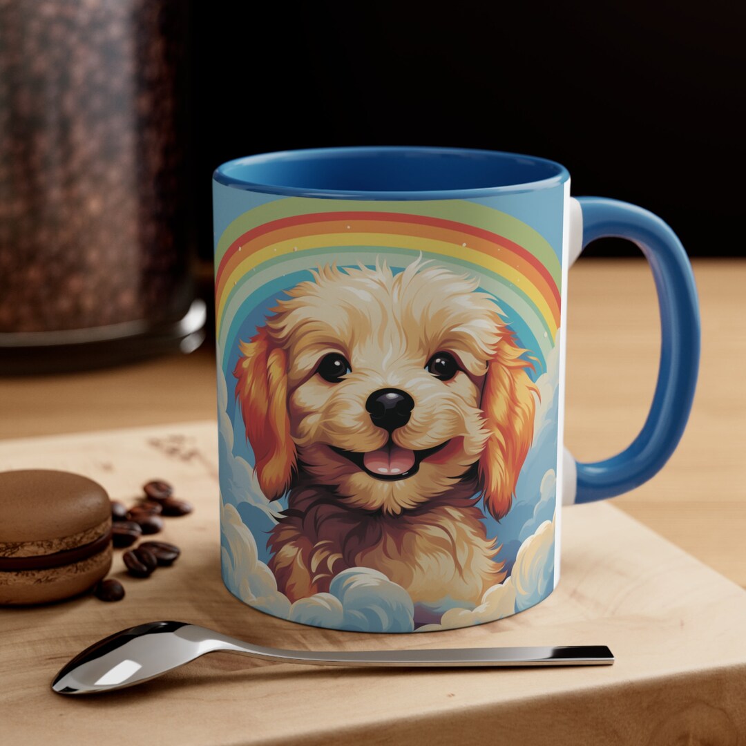 Precious Puppy Mug, Puppies, Rainbows Mug, Puppy Mug, Maltese Puppy ...