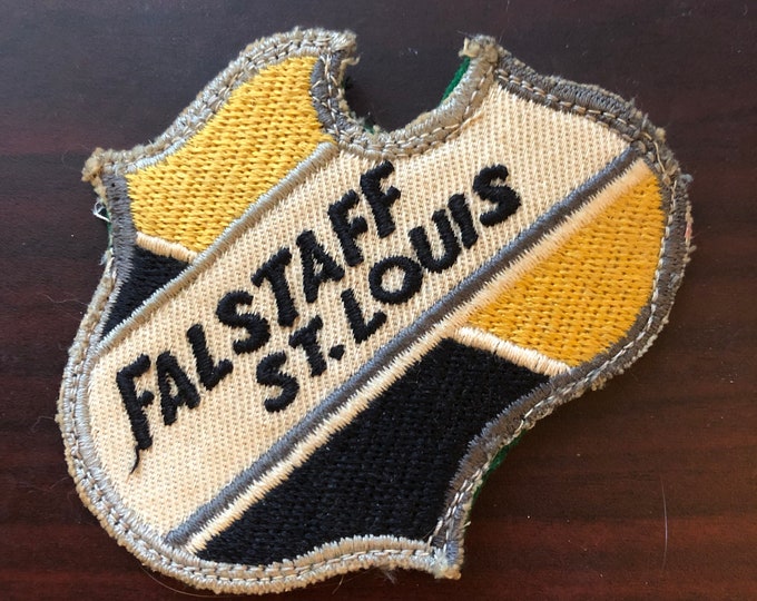 Vintage Falstaff St Louis Beer Embroidered Patch - Etsy