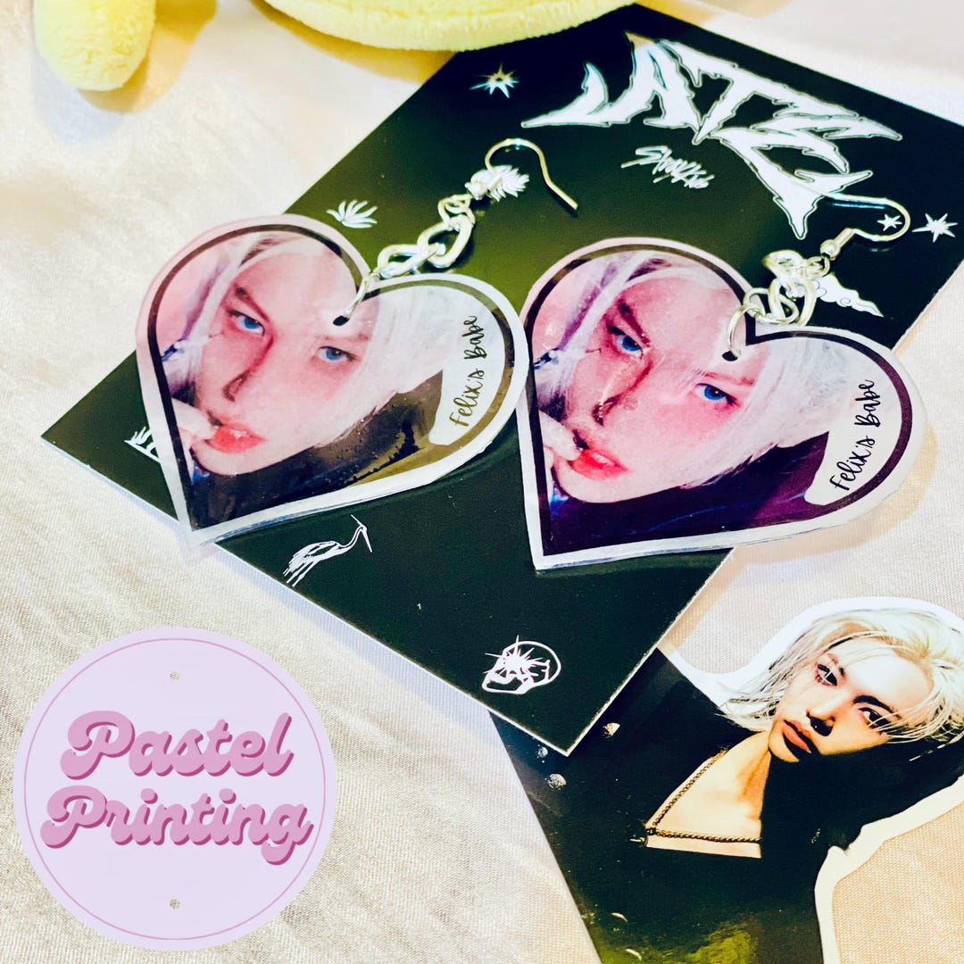 Stray Kids Earrings, Stray Kids Concert, Kpop Jewelry, SKZ Merch, Kpop ...