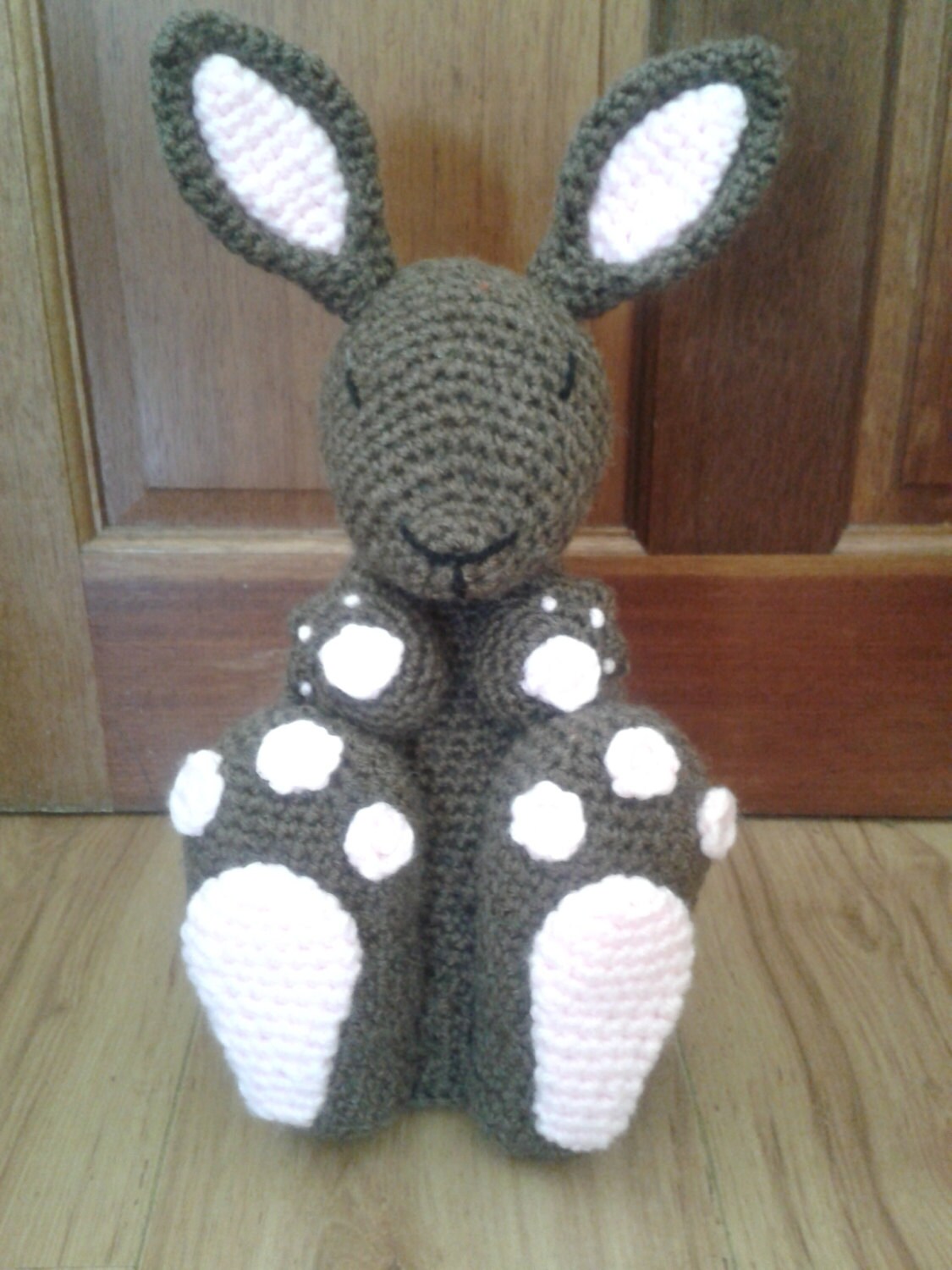 Rabbit DOORSTOP Crochet PATTERN Amigurumi Bunny - Etsy UK