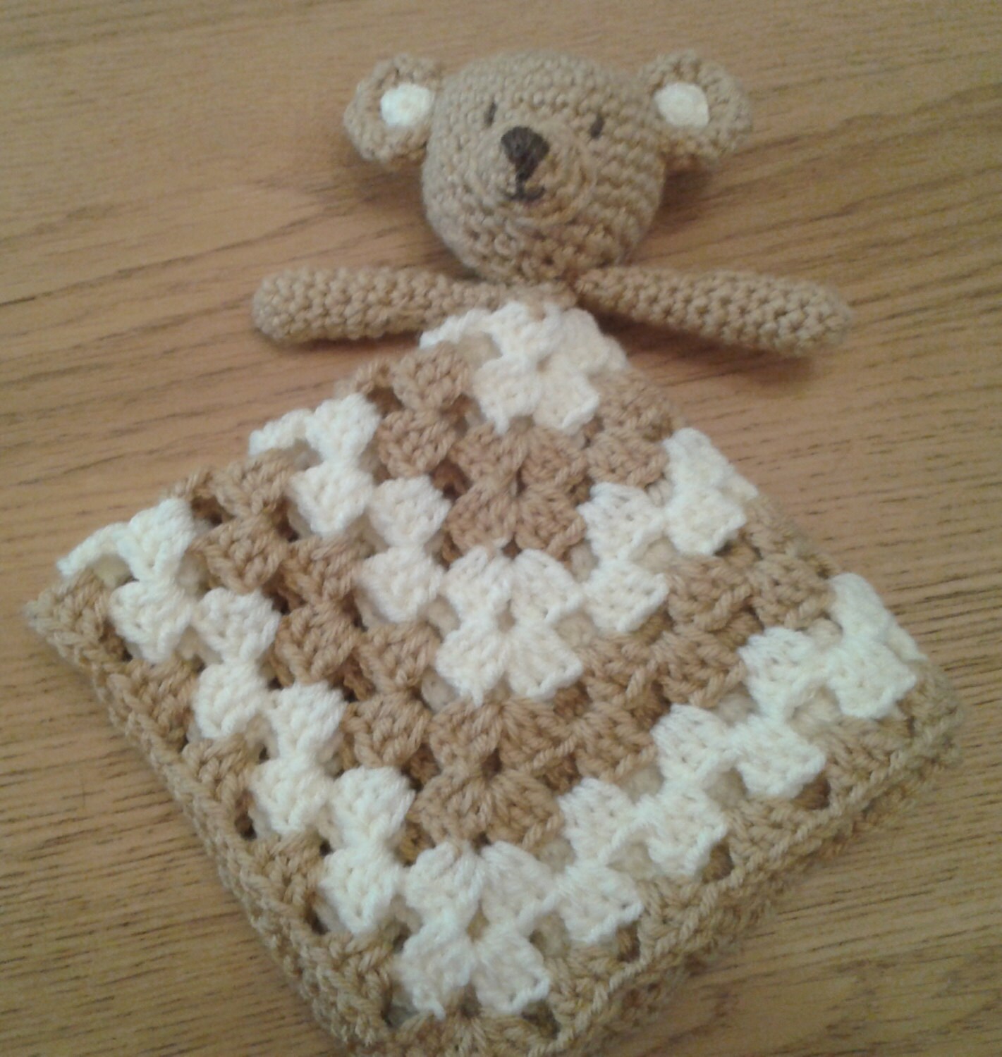 Teddy Bear Lovey Crochet PATTERN - Etsy UK