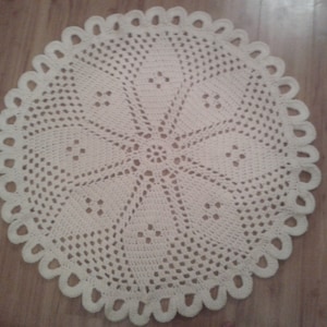 Rug Crochet PATTERN Star - Etsy