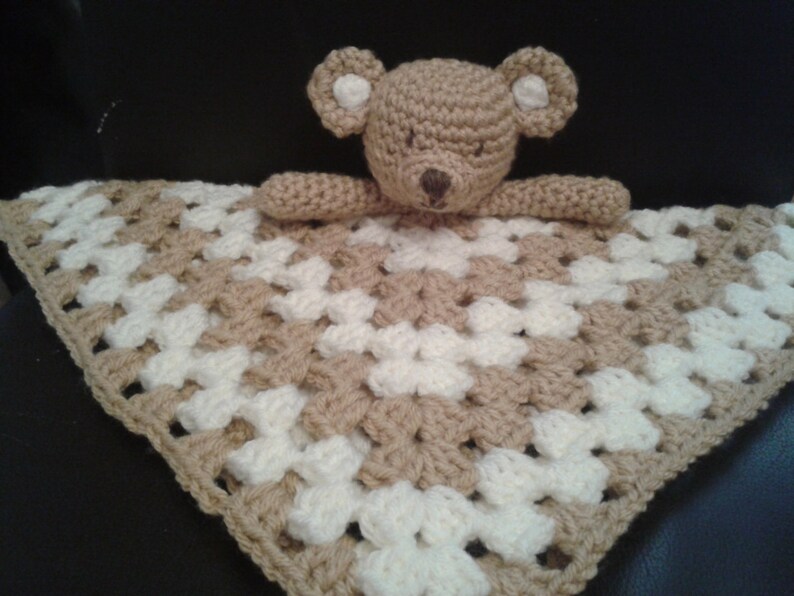 Teddy Bear Lovey Crochet PATTERN - Etsy UK