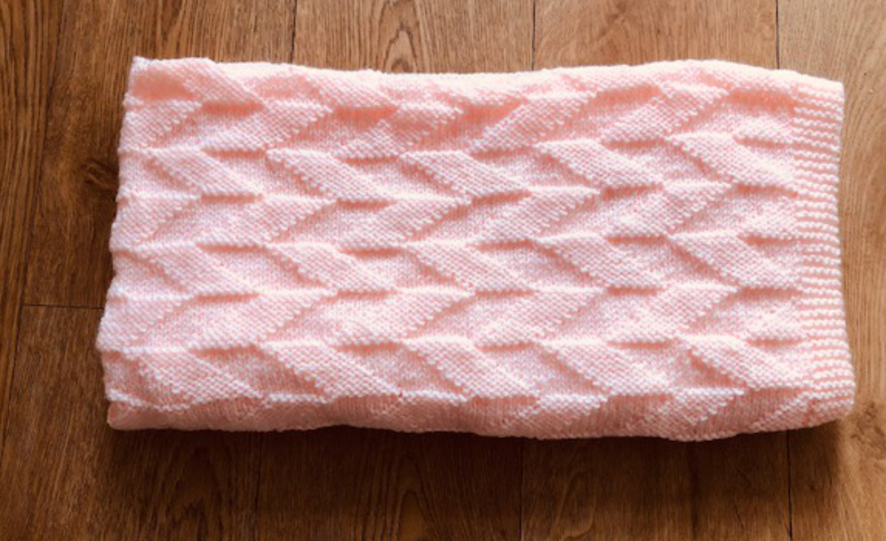 Easy Baby Blanket KNITTING PATTERNS Beginner Friendly Criss | Etsy