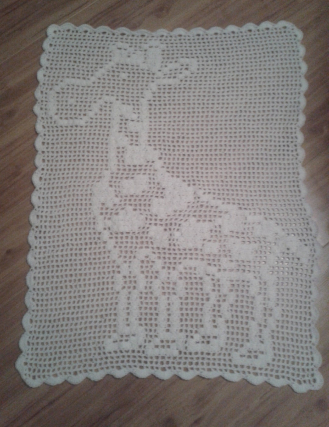 Filet Giraffe Blanket Crochet PATTERN - Etsy