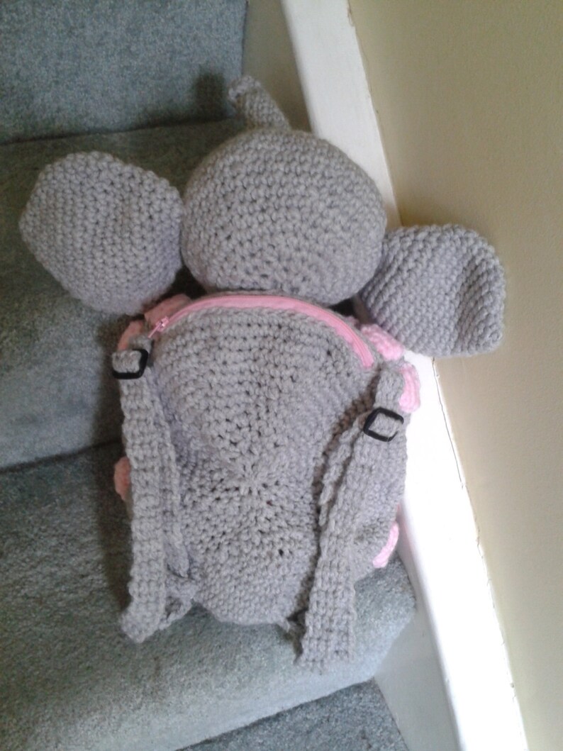 Elephant Backpack Crochet PATTERN Amigurumi pattern for | Etsy