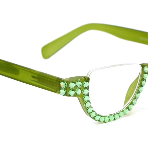 Half Moon Eye Glasses - Etsy