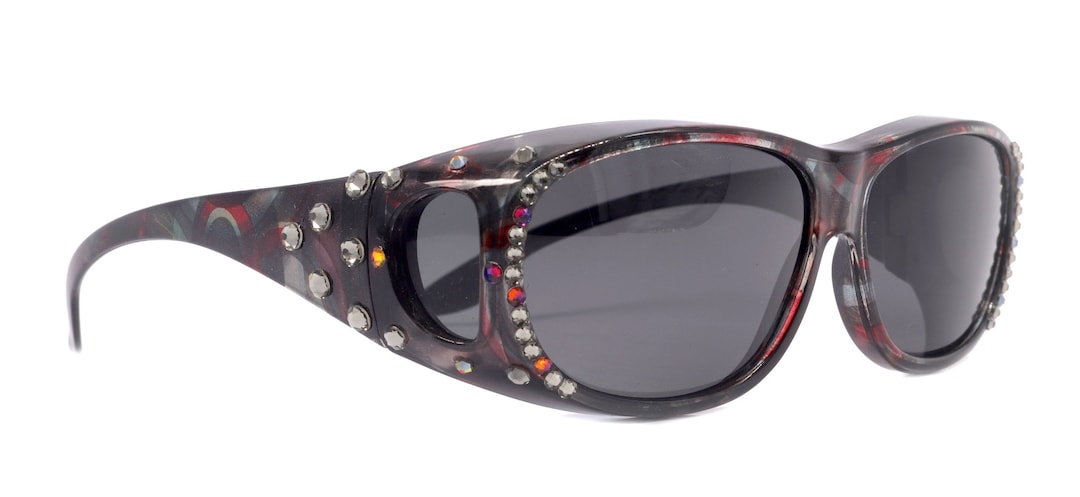 Explorer, (bling) (fit Over) Glasses W (volcano, Black Diamond) Genuine ...