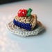 Amigurumi Crochet Pattern Crochet Pie Slice With Strawberry - Etsy