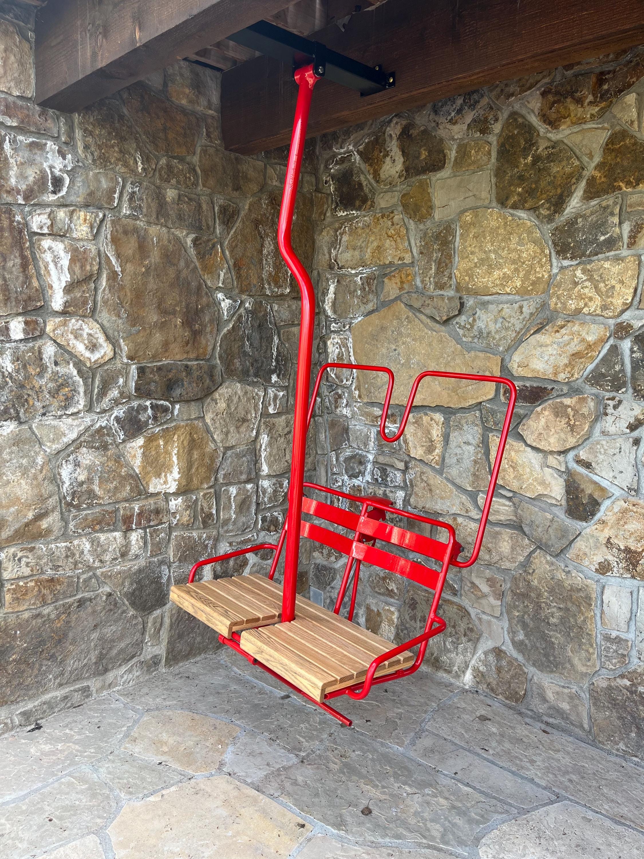 Vintage Ski Lift Chair Swing From the 1960-1970. - Etsy