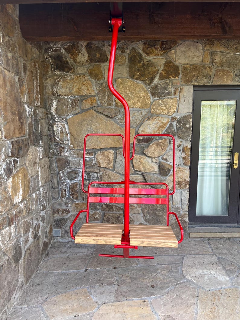 Vintage Ski Lift Chair Swing From the 1960-1970. - Etsy