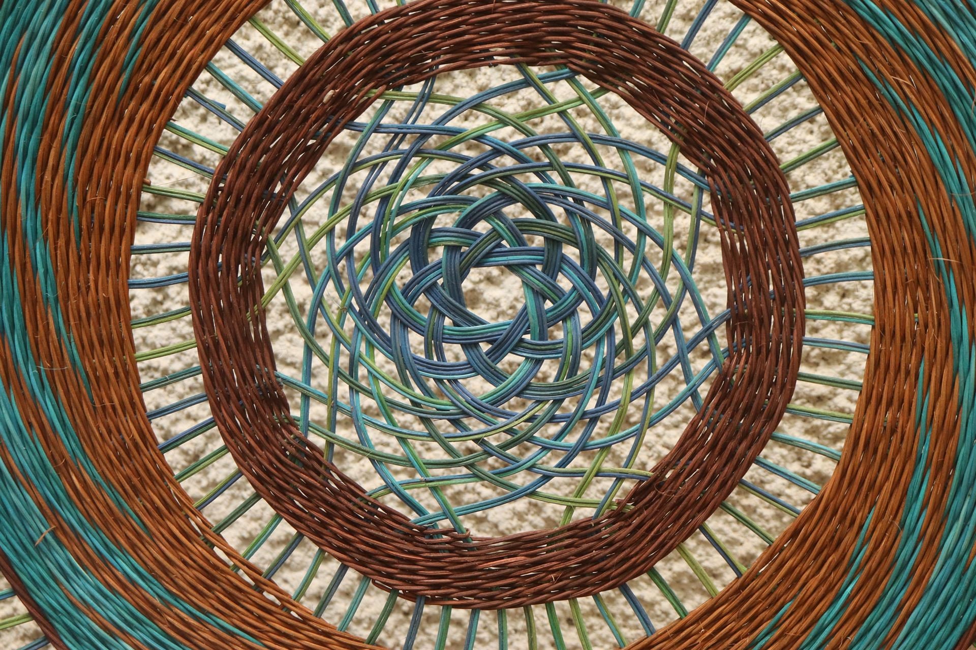 Large Woven Wall Art, Woven Mandala, Hand Made Wall Hanging,dream ...