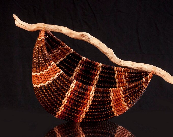 Handwoven Basket Color Basket Reed With Seagrass Weaved - Etsy