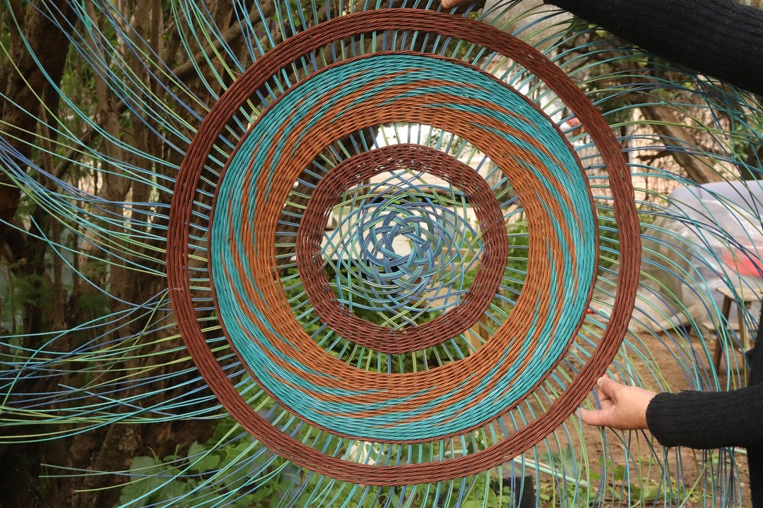 Large Woven Wall Art, Woven Mandala, Hand Made Wall Hanging,dream ...