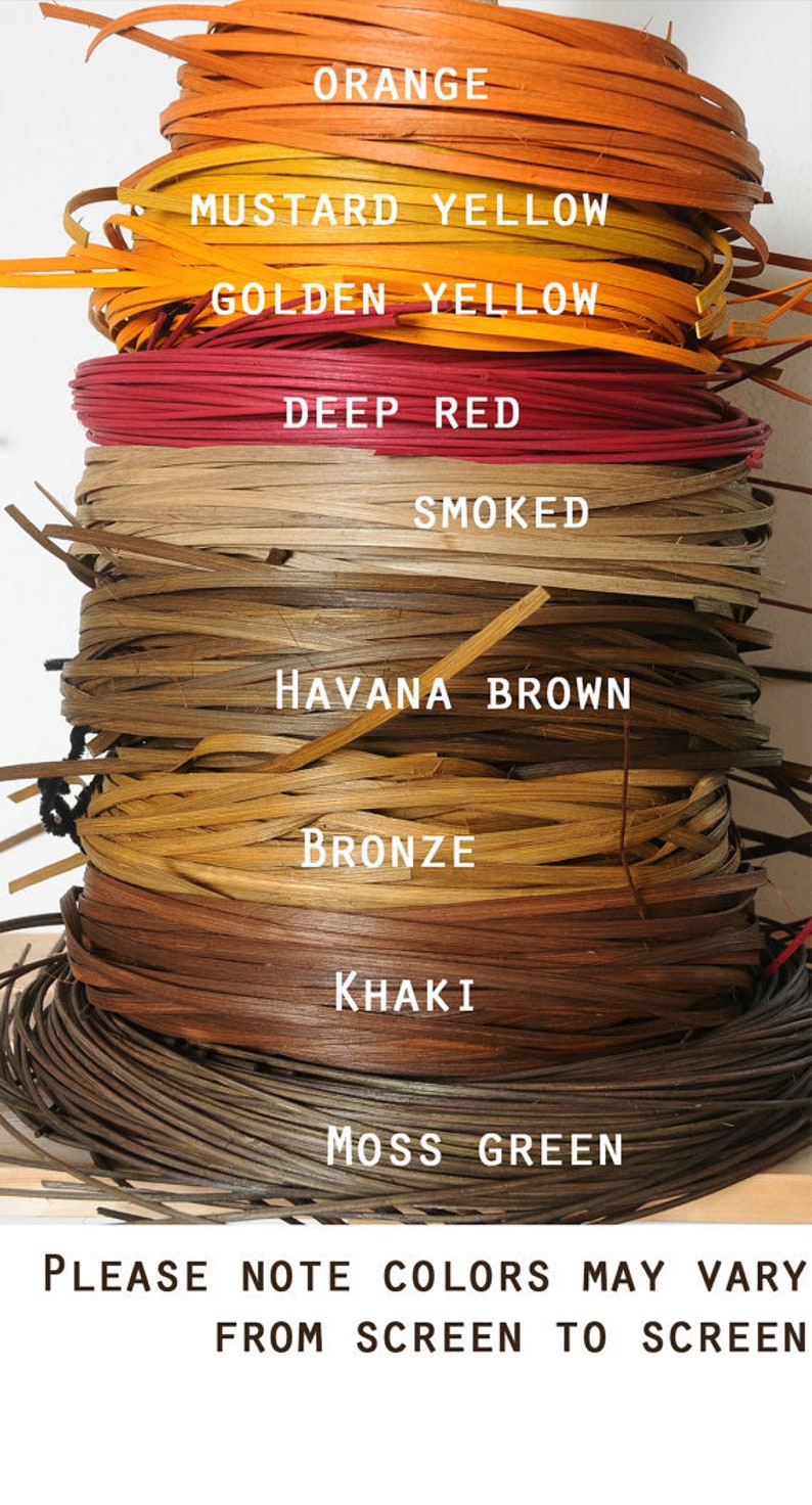 Space Dyed Reed Round, Flat-flat, Flat-oval at All Sizes, Basket ...