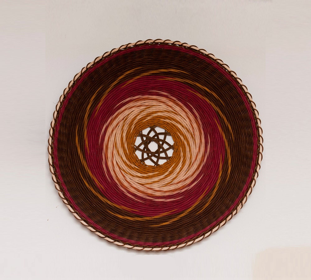 Ready to Ship Woven Wall Art, Star Shaped Mandala, Wall Hanging, Woven ...