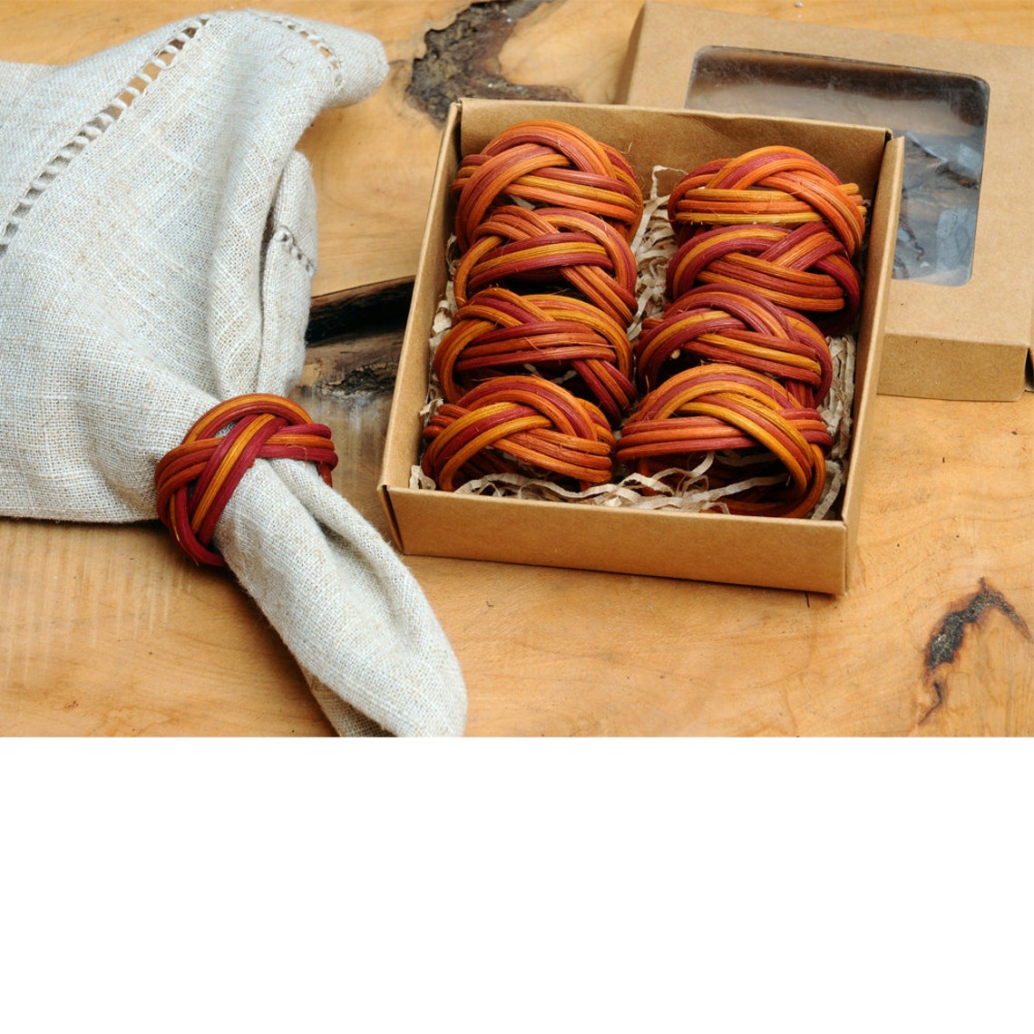 Napkin Rings Set of 8 Housewarming Unique Gift Napkin - Etsy