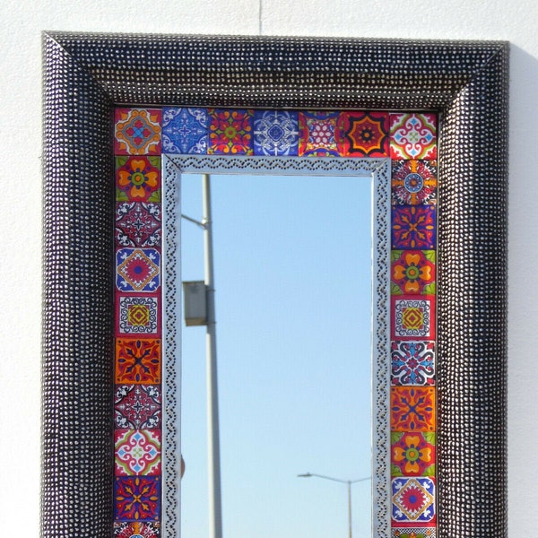 Ethnic Home Decor Mirrors Tile Mirror Bohemian Mirror - Etsy Canada