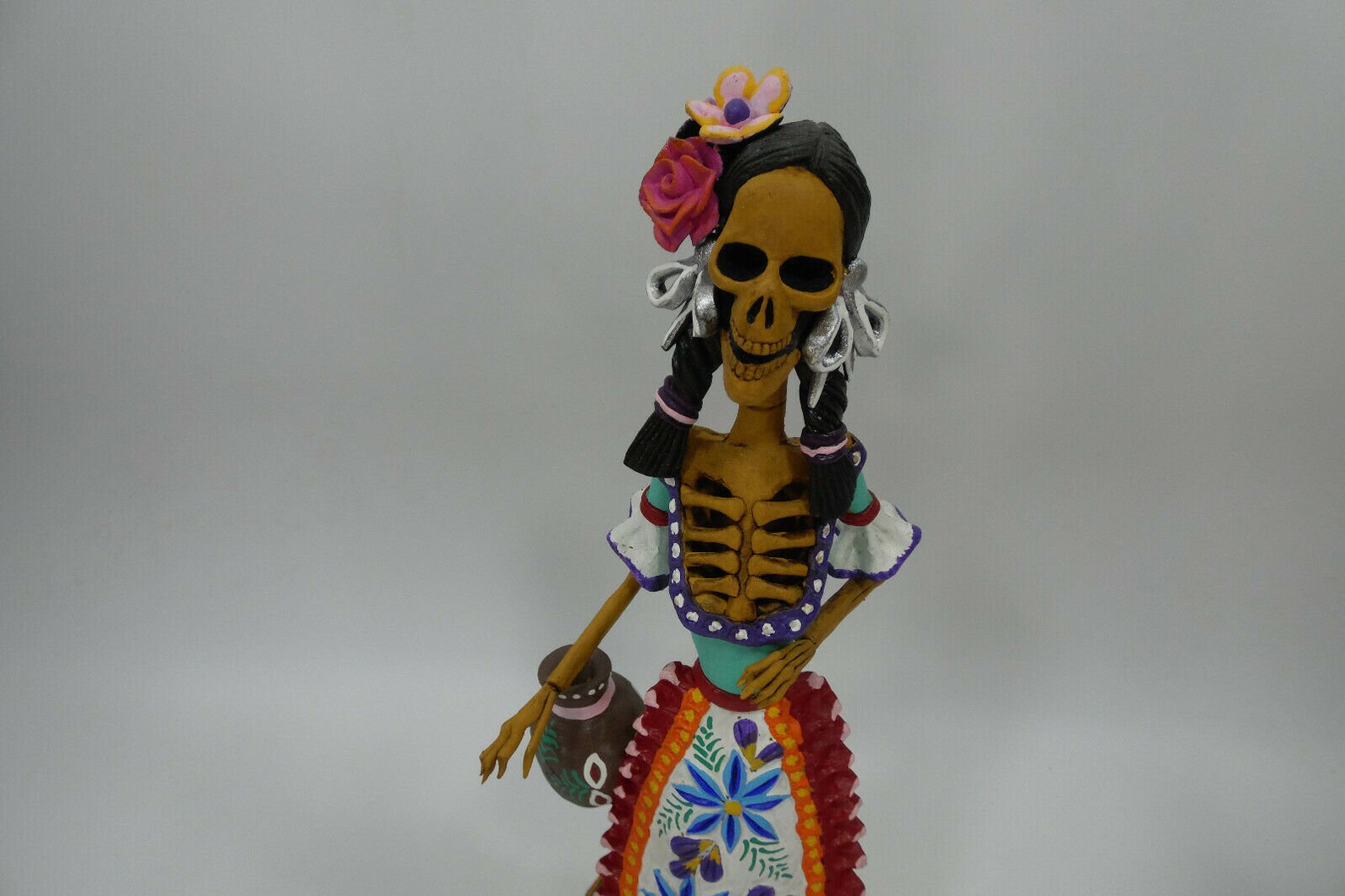 CATRINA Mexican Day of the Dead FINE ART Folk Art Handmade - Etsy