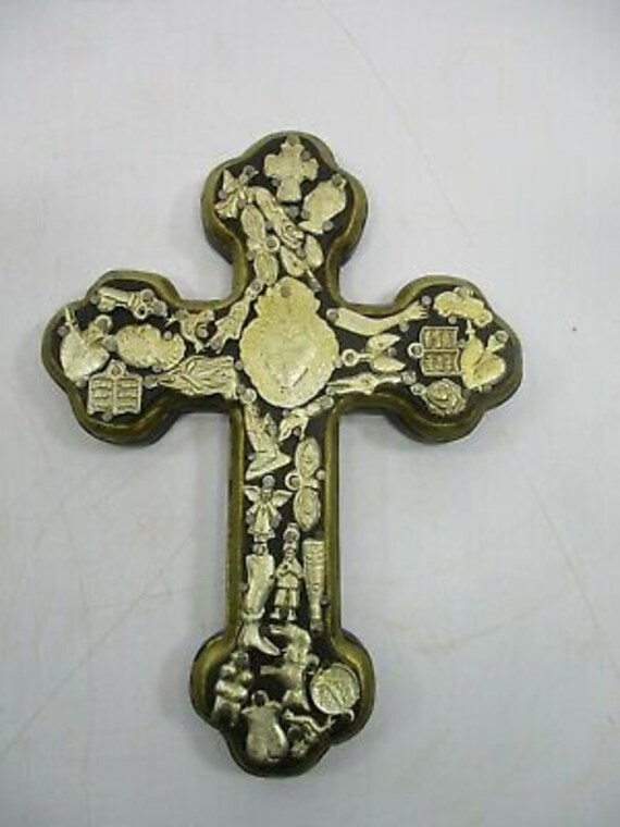 Milagros or Miracle Cross Black Handmade Wood Cross with Rounded Tips ...