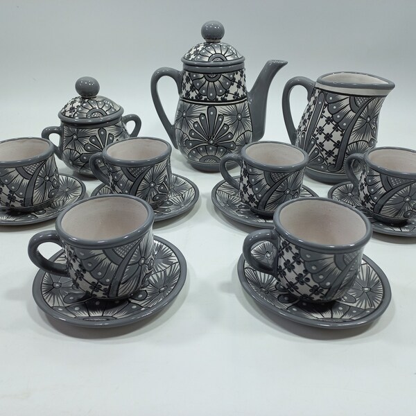 Mexican Tea Set - Etsy