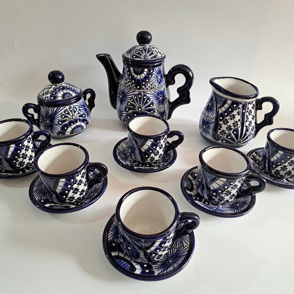 Mexican Tea Set - Etsy