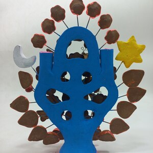 CLAY TREE of LIFE 100% Handmade Colorful Mexican Folk Art - Etsy