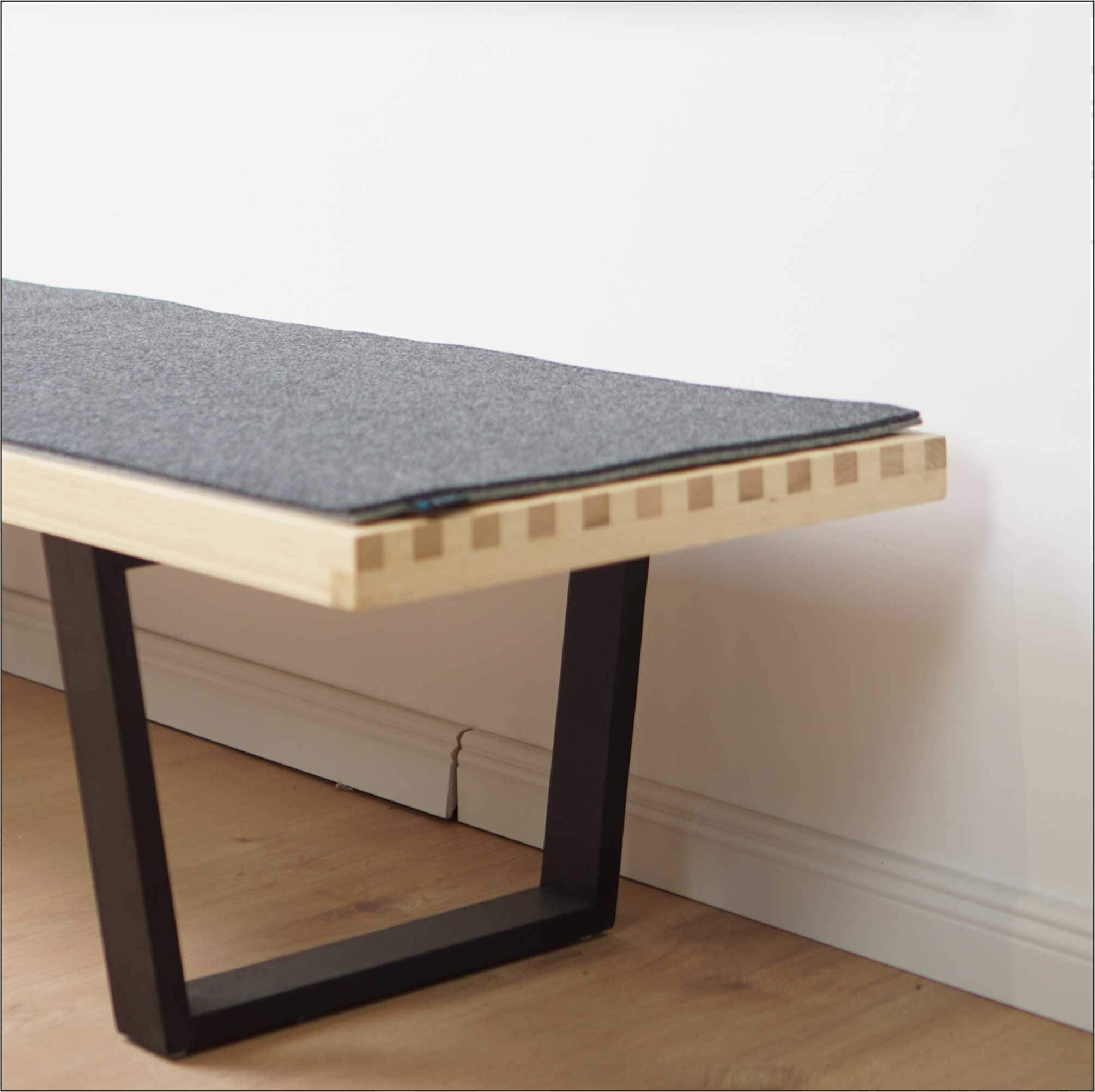 Eco Felt 8mm Bench Pad Unpadded Universal 35cm Depth Length - Etsy UK