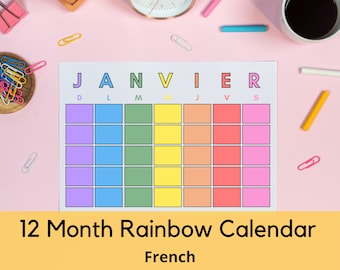 French Calendar Classroom - Etsy