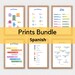 FRENCH Numbers Bundle Flashcards, Full Page, Montessori, Matching ...