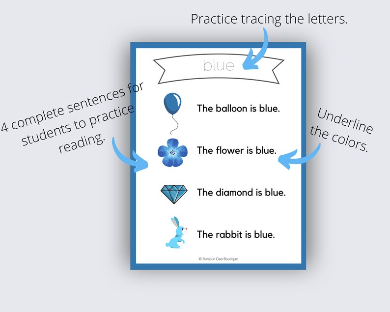 ENGLISH Reading Fluency Activity | Colors, Home, Early Learning ...