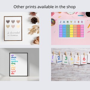 FRENCH Days of the Week Tracing Sheets | Early Learning, Educational ...